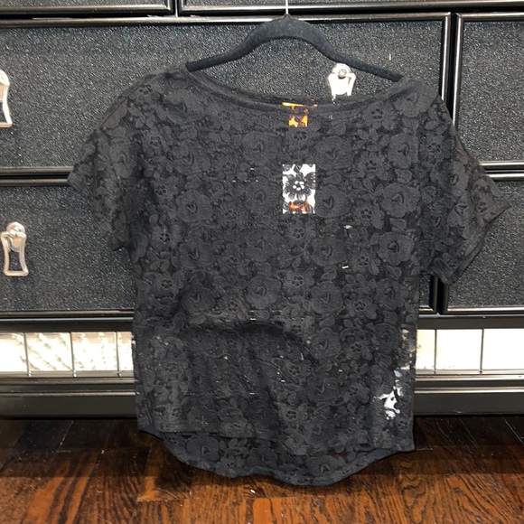 Joe Fresh | Tops | Joe Fresh Lacey Sheer Top | Poshmark